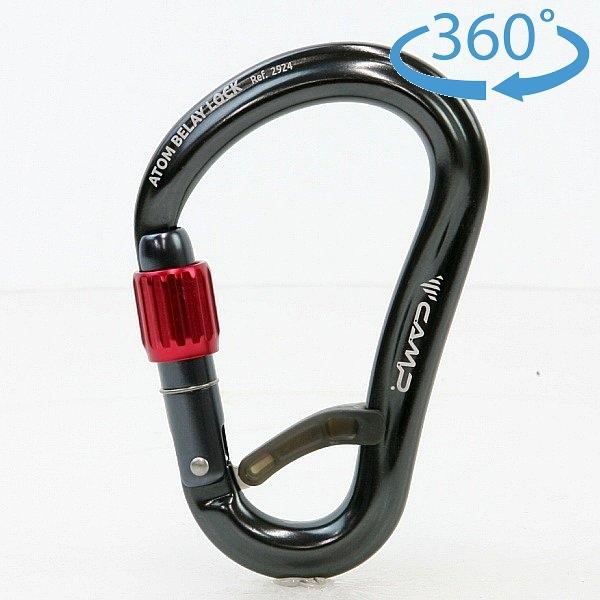 ※スマートフォン版：下記のボタン [商品情報をもっと見る] をクリックして360° 画像を見る。メーカー品番： 2924（商品説明）ゲート幅：24mm重量：約85g強度：24kN-8kN-11kNサイズ：約 7.8cm×12cm×1.8cm