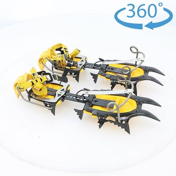 ※スマートフォン版：下記のボタン [商品情報をもっと見る] をクリックして360° 画像を見る。メーカー品番： RAATCOME （商品説明）ベーシックな横爪の12本爪クランポンメイン素材：ニッケルクロムモリブデン鋼アンチボット標準装備重量...