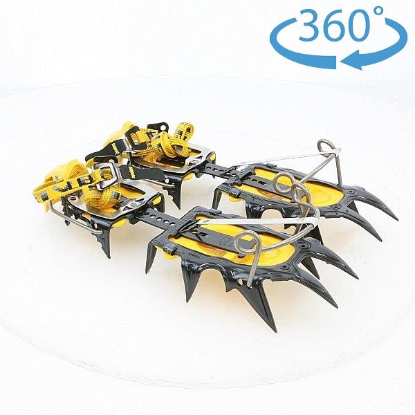 ※スマートフォン版：下記のボタン [商品情報をもっと見る] をクリックして360° 画像を見る。メーカー品番： RAG12COME（商品説明）横爪の12本爪クランポンメイン素材：ニッケルクロムモリブデン鋼アンチボット標準装備ベイル幅：約9c...