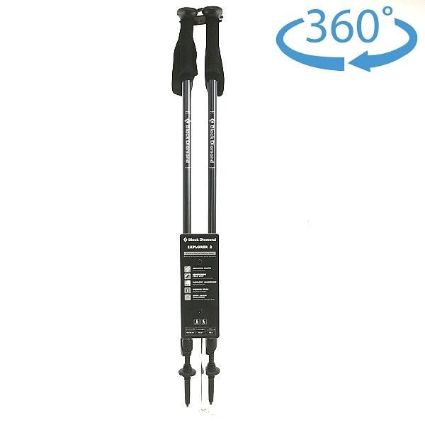 ※スマートフォン版：下記のボタン [商品情報をもっと見る] をクリックして360° 画像を見る。メーカー品番： BD1125504014ALL1（商品説明）シンプルな2セクションアルミシャフトのトレッキングポールフリックロックで素早く長さ調...