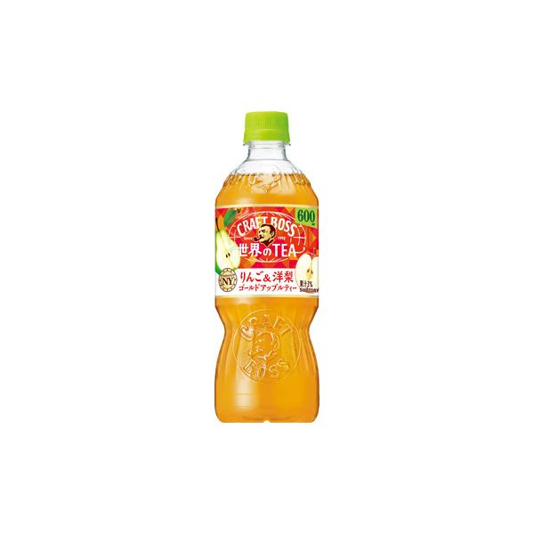【発売日：2026年04月21日】「24本」 クラフトボス りんご 洋梨 ゴールド アップルティー 600ml PET×24本×1箱 サントリー ボス 世界のティーBOSS 紅茶※賞味期限は順次更新致します。※メーカーパッケージ変更の際は、...