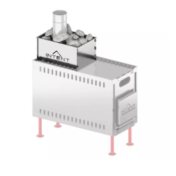 INTENTストーブのオプションパーツとなります。サウナストーンを一か所にまとめることで熱を逃しません！※サウナストーン・INTENTストーブは付属しません。
