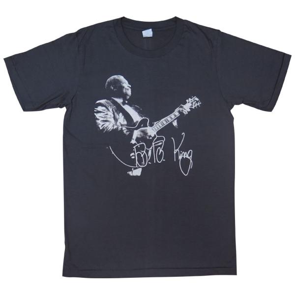 B.B. KING/B.B.キング/チャコール/メンズ/レディース/ブルース/Tシャツ■素材：綿100％■サイズ【身丈/身幅/肩幅/袖丈】※サイズ単位/cmS（65/43/35/18.5）M（68/47/39/21）L（72/50/45/2...