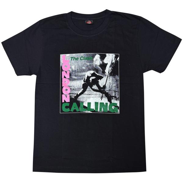 ザ・クラッシュの79年発売の3枚目の名盤「ロンドン・コーリング」のジャケットデザインプリント。■素材：綿100％■サイズ【身丈/身幅】・S（68cm/45cm）・M（72cm/48cm）・L（77cm/55cm）・XL（82cm/59cm）...