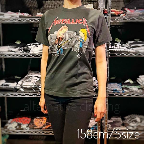 METALLICA/メタリカ/ビーバス＆バッドヘッド/メンズ/レディース/チャコール/ロックＴシャツ/バンドＴシャツ■素材：綿100％■サイズ【身丈/身幅/肩幅/袖丈】※サイズ単位/cmS（65/43/35/18.5）M（68/47/39/...