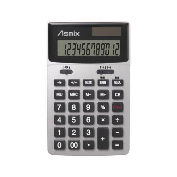 カラーでビジネスを成功させる！誠実な白電卓！購入単位：1台配送種別：在庫品Yahoo 通販 4522966523448 B12304 b12304 C1251S C1251 アスカ あすか Asmix asmix カラー電卓 電卓 でんたく...
