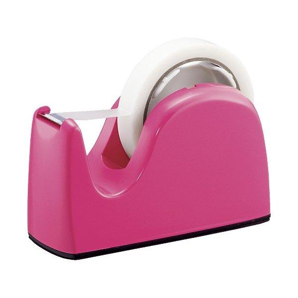 安定感あるボディ！かわいいカラーでデスクまわりが華やかに。購入単位：1台配送種別：在庫品Yahoo 通販 4977564578107 プラス テープカッター TC-301 ピンク ぷらす プラス PURASU purasu てーぷ テープ ...
