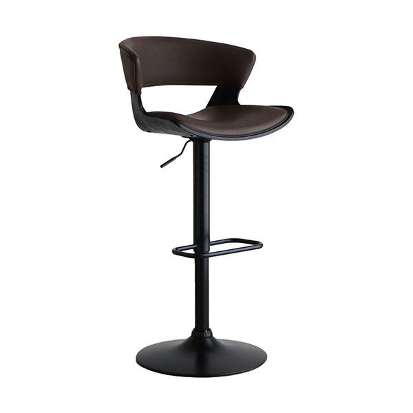 エレガントで高級感のある佇まいのバーチェア。購入単位：1脚配送種別：直送品 代引不可 返品不可 配送日時指定不可Yahoo 通販 4954324105056 J02847 東馬 ルシア バーチェア ブラウン 54676390 東馬ブランド ...