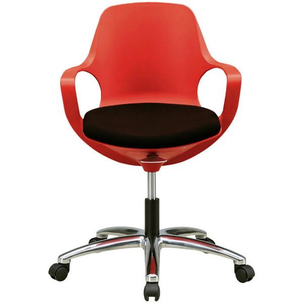 購入単位：1脚JE0465 je0465 094242 関家具 せきかぐ MERRYFAIR メリーフェア ポゴ POGO オフィスチェア オフィス 家具 オフィス家具 デザインチェア デスク用チェア OAチェア 椅子 いす イス レッド ...