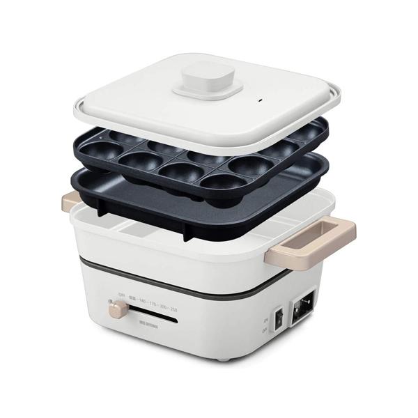 1台4役！食卓に映えるコンパクトなマルチグリルなべ。購入単位：1台配送種別：直送品 代引不可 返品不可 配送日時指定不可4967576496476 IGU-P3-H IGUP3-H IGU-P3H IGUP3H IGU-P3 IGUP3 J...