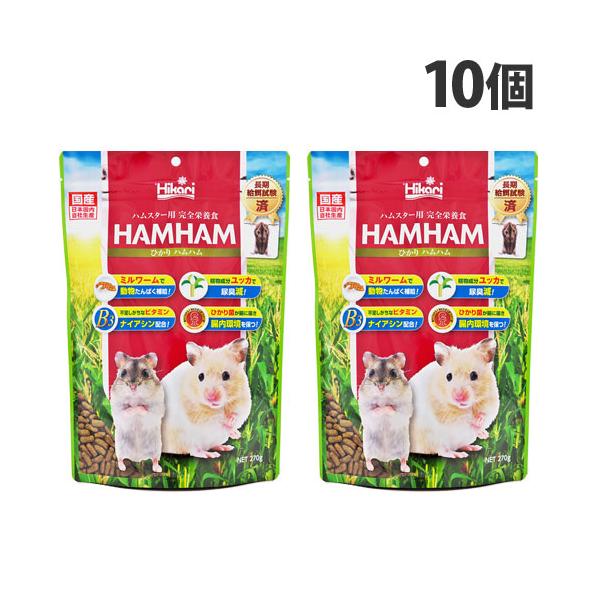 ハムスター用の完全栄養食。購入単位：1セット(10個)配送種別：在庫品Yahoo 通販 4971618729521 PE4964 キョーリン きょーりん キョーリンフード キョーリンフード工業 キョウリン きょうりん 共鱗 ひかりハムハム ...