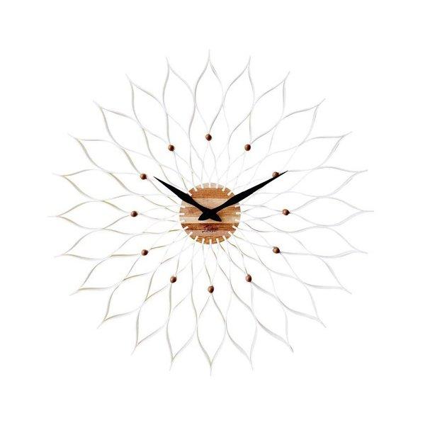 購入単位：1個4994371990311 インターフォルム 壁掛け時計 ルファール Leffard ホワイト CL-9903WH 華やか インテリア 立体感 いんたーふぉるむ interform 時計 掛時計 掛とけい 掛どけい 掛トケイ ...