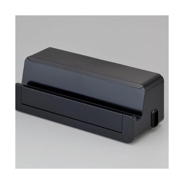 タップやコードを目隠し、そのまま充電ステーションに。購入単位：1個配送種別：在庫品Yahoo 通販 電化製品 PC周辺機器 ケーブル ケーブル収納 てーぶるたっぷすてーしょんL ぶらっく 1こ  SK1624 4905596483779 イ...