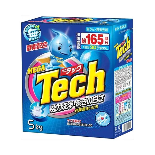 低温の水でもよく溶ける低温活性洗剤。購入単位：1個配送種別：在庫品Yahoo 通販 4985275799230 SK8076 トイレタリージャパンインク 洗濯洗剤 メガテック 大型洗剤 5.0kg 5kg 日用品 生活雑貨 生活用品 消耗品...