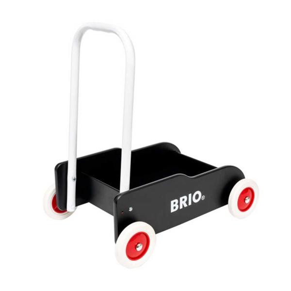 手押し車 (ブラック)手押し車に光沢のある黒が登場。大好きなおもちゃを積んで歩行練習。ハンドルの角度は2段階に調整可能。車輪回転の負荷も調節できます。■対象年齢9ヶ月から■商品サイズ48.3×32.0×48.0cm■備考※製品の仕様は予告な...