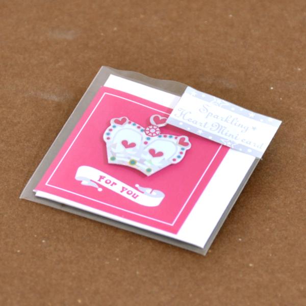 カード:50mm×50mm 封筒:58mm×58mm　ホログラム紙使用