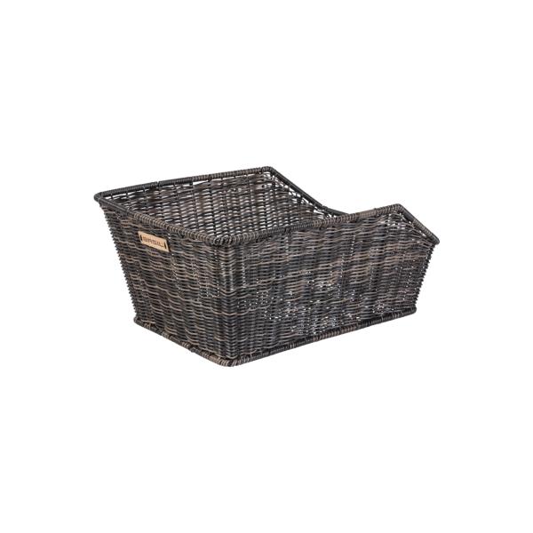 サイズ:42×25×21cmリア用バスケット。人工ラタン製。水濡れに強い全天候型。固定式(金具付属)。