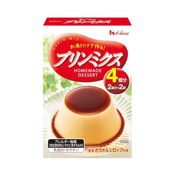 プリンの素アレルギー:乳成分・ゼラチン【プリンの素】砂糖(国内製造)、クリーミングパウダー、乳等加工品、ゼラチン、寒天加工品、食塩/乳化剤、香料、ゲル化剤(カラギーナン)、pH調整剤、着色料(マリーゴールド、アナトー、カロテン)、(一部に乳...