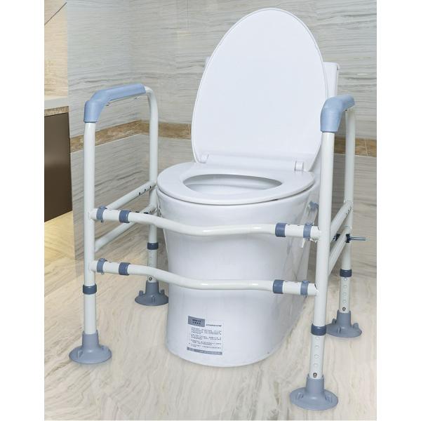 重量：3.2kg耐荷重：両方全部200kgまで特徴：● 組み立ては簡単。本体フレームを開いて、便座に着けるだけで、工事不要で簡単設置。● 折りたたみタイプでコンパクトに収納。さらに軽量なので、持ち運びにも便利。● 使用者の身体に合わせて、手...