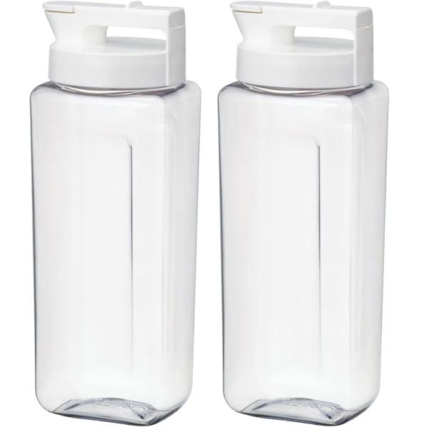 ハンドルがない省スペースコンパクト設計の冷水筒