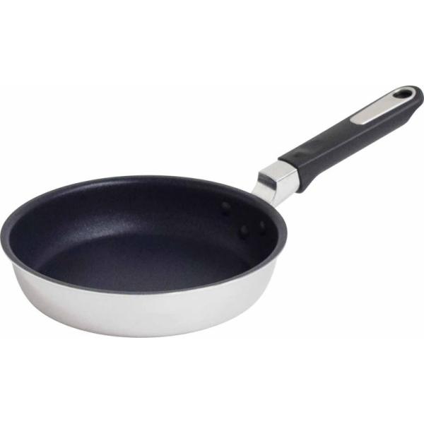 【商品名】 フライパン 18cm IH対応 日本製 クワトロプラス QTP-F18 シルバー PFOAフリー ウルシヤマ金属工業 サイズ(約):全幅35.4×外径19.6×全高(ハンドル含む)9.3cm、本体深さ/3.8cm、本体高さ/4....