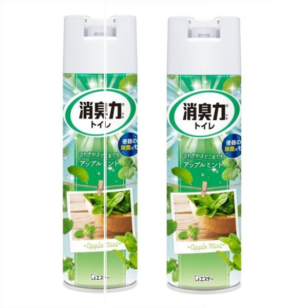 消臭力 トイレ用スプレー アップルミント 365ml