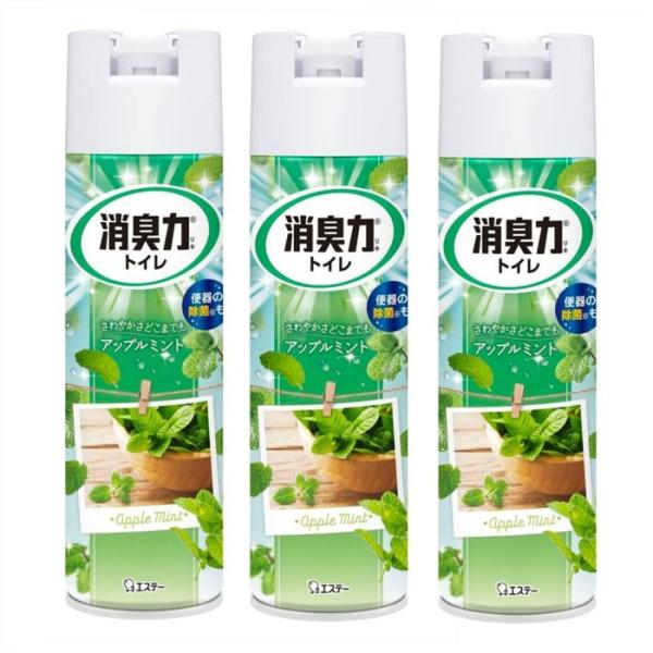 消臭力 トイレ用スプレー アップルミント 365ml