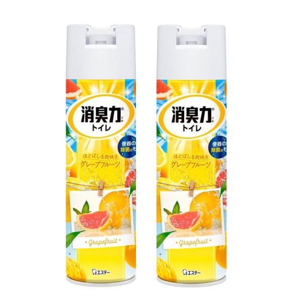消臭力 トイレ用スプレー グレープフルーツ 365ml