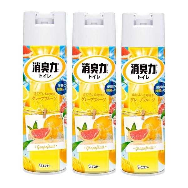 消臭力 トイレ用スプレー グレープフルーツ 365ml