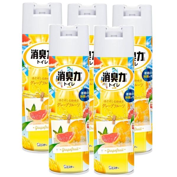消臭力 トイレ用スプレー グレープフルーツ 365ml