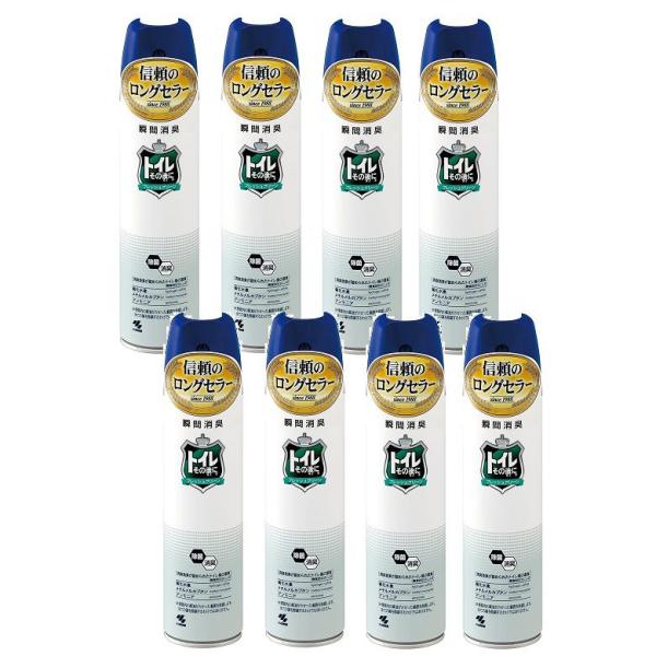 【商品名】 トイレその後に フレッシュグリーン 280ml トイレそのあとに 消臭スプレー  【×8個セット】 商品サイズ (幅×奥行×高さ) :54mm×54mm×225mm内容量:280MLブラント名: トイレその後にメーカー名: 小林...