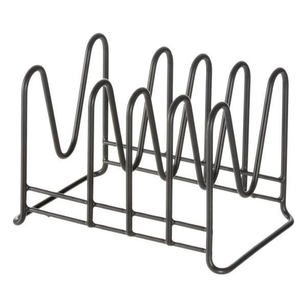 リッチェル コップスタンド 24229　水切り ダークグレー ラクール マルチグラススタンド便利　かわいい　おしゃれ　新生活　ダークグレー　コンパクト