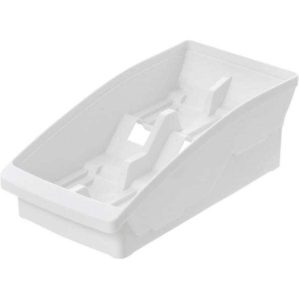 【商品名】 トトノ 棚置き用 お椀スタンドR ホワイト キッチン収納 食器収納 便利 おしゃれ 【サイズ】14×28×9.5H(cm)【素材】ポリプロピレン【生産国】日本【お手洗い方法】食洗機対応【対応食器サイズ】直径7〜13cm【収納可能...