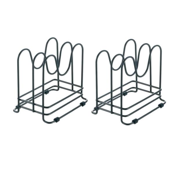 【商品名】 トトノ 収納 引き出し用 鍋ふたスタンドR キッチン収納  【×2個セット】 【サイズ】14×10.5×14cm【素材】スチール、合成ゴム【お手入れ方法】食洗機対応【生産国】中国スタイリッシュでおしゃれかつ、きれいな収納を実現す...