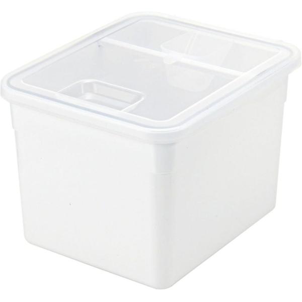 【商品名】 トトノ 収納 引き出し用 米びつR 10Kg 【サイズ】28×35×23.5cm【容量】10kg【素材】ポリプロピレン、シリコーンゴム【お手洗い方法】食洗機対応【生産国】日本スタイリッシュでおしゃれかつ、きれいな収納を実現する「...