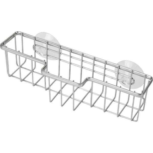 【商品名】 スリムポケット ステンレス製 ビューノ HB-3292 サイズ:(約)幅23.5×奥行7×高さ6.5cm材質:本体/ステンレス鋼、吸着盤/塩化ビニル原産国:中国耐荷重:(約)500g平板のワイヤーをアクセントに使ったスタイリッシ...