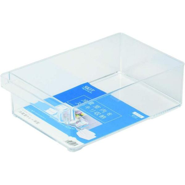 【商品名】 スキット 冷蔵室トレー深型 HB-5561 パール金属 冷蔵庫 整理 トレイ【商品説明】 製品サイズ:(約)幅20.5×奥行32.5×高さ10cm製品重量:(約)0.48kg素材・材質:ポリスチレン(耐熱温度80度・耐冷温度-2...