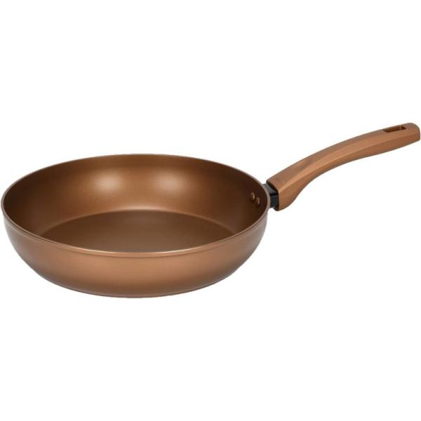 【商品名】 フライパン IH対応 VISIONS  28cm ＩＨ対応 GOLD Coating CP-8813 製品サイズ:(約)全長47×幅28.5×高さ10.5cm製品重量:(約)860g鍋の深さ:(約)6cm表面加工:内面/ふっ素樹...
