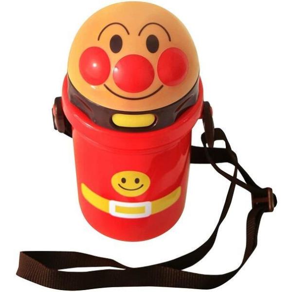 レック アンパンマン 水筒 400ml (新型)  KK317 ストロー付 ダイカット水筒 男の子 ストロー付き水筒 あんぱんまん 遠足 入園 入学 保育園 幼稚園 小学校 小学生 入園準備 入学準備 入園グッズ 入学グッズ 子供 子ども ...