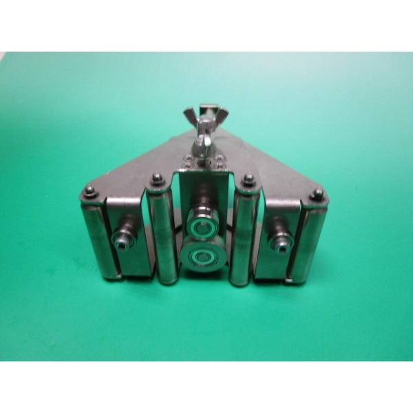 ●全長／約１８０ｍｍ●重さ／約１ｋｇ＜本体の特徴＞・鉄板までをきれいに折り曲げることが出来ます。・外アール、内アールが出来ます。・小型で現場に最適な折り曲げ機です。・目盛付のシャフトです。●材質シャフト／ステンレスあて板／ステンレスブロック...