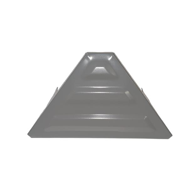 折板８８用の軒先面戸です。※穴は開いていません。色は、グレーです。働き幅：２００mm