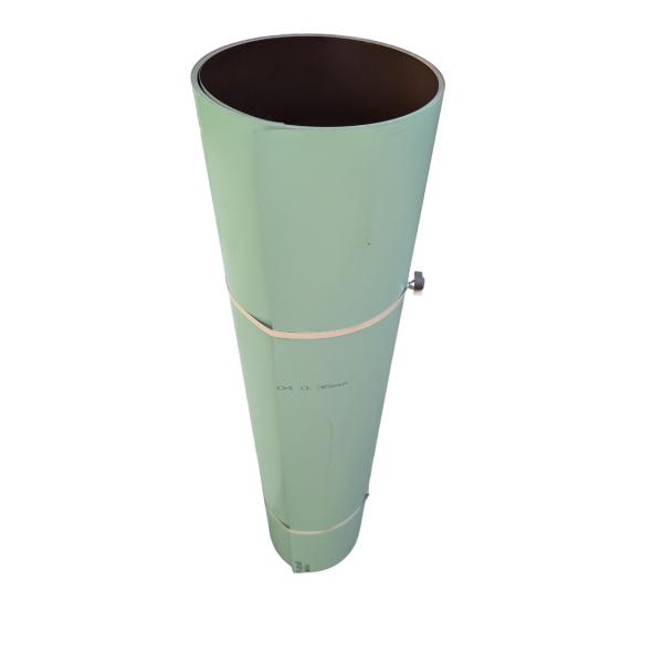 塗装ステンレス鋼板のカットコイルです。色：WX60（ツヤケシ　ブラウン）厚み　０．３５ｍｍ幅　　約９１４ｍｍ幅巻　　　　８ｍ