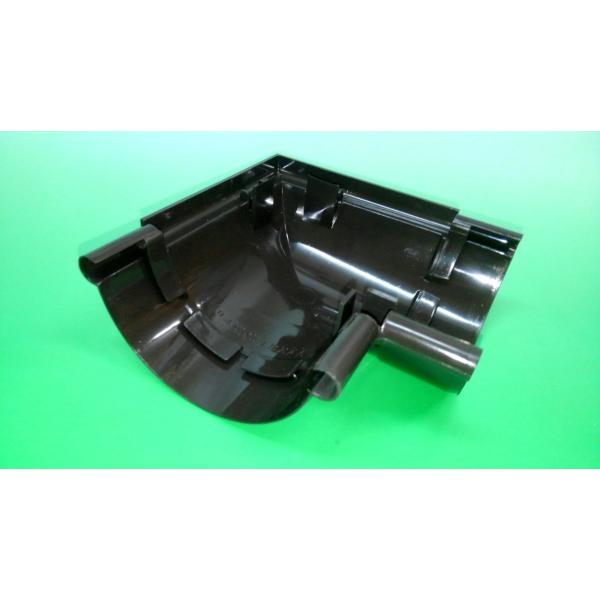 積水化学工業(株)のエスロン雨樋の１０５用の部材です。色はシンチャです。