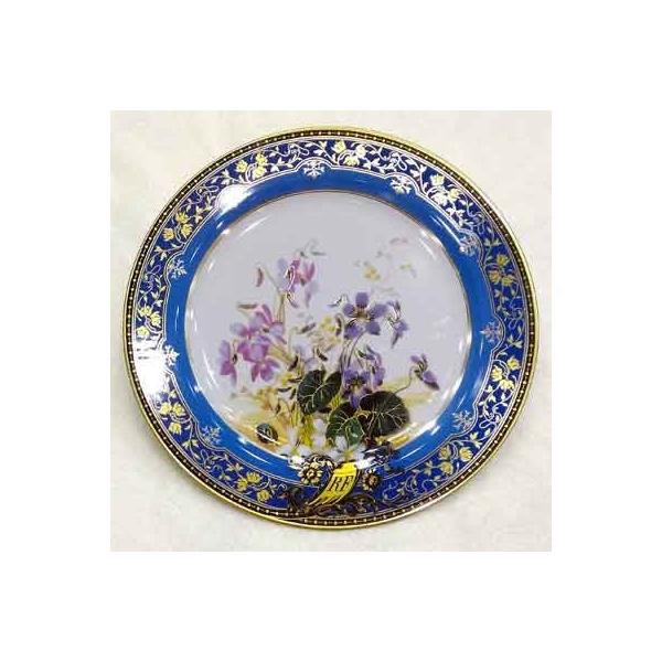 イギリス　エリートギフトボックス社製ブリキの絵皿です。ロンドン　The Goodge Collectionに所蔵されている歴史的な美術品プレートの複製品です。裏面にはこのプレートのいきさつがプリントされています。リビングなど壁に飾ったり置い...