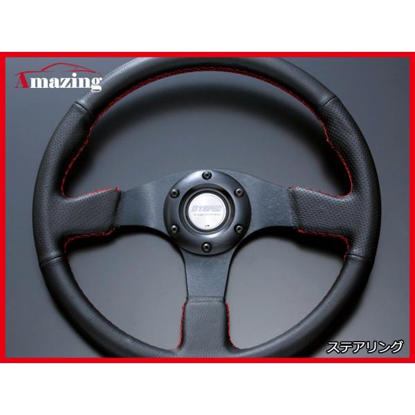 メーカー：D1 SPEC適合車種：汎用品ハンドル径：350φ品　　　番：DSC-FC350BK（ブラックステッチ）　DSC-FC350RE（レッドステッチ）　DSC-FC350BL（ブルーステッチ）発送詳細：お問い合わせください。※納期に関...