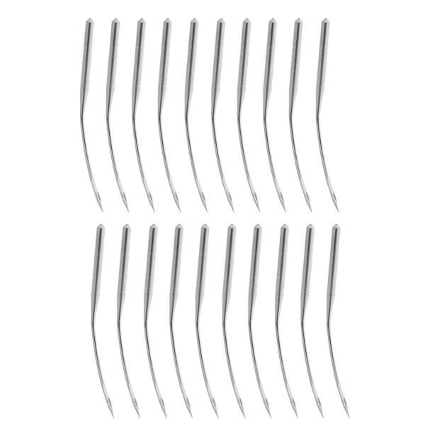 説明:シルバーカーブブラインドステッチミシン針10本パック素材: 鉄金属ニードルハンドルの長さ: 約. 2.2cm/0.86インチ湾曲した長さ: 約. 2cm/0.78インチユニバーサル.すべての家庭用ミシンに適していますパッケージに含まれ...