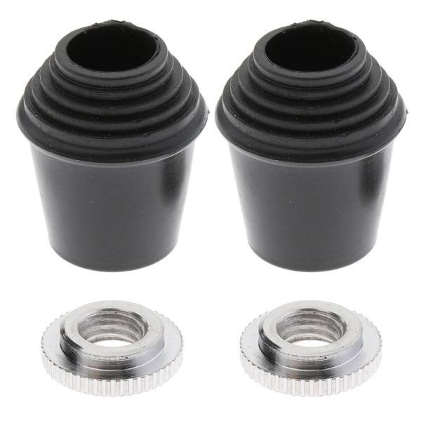 説明:2 ドラム打楽器用バスドラムレッグパーツをセット.新品で高品質.耐久性と防錆性に優れた高級合金材料で作られています.バスドラムの交換部品に適しています.高品質のゴム製で.耐久性があります.仕様:直径: 約. 8.5mm/0.33インチ...