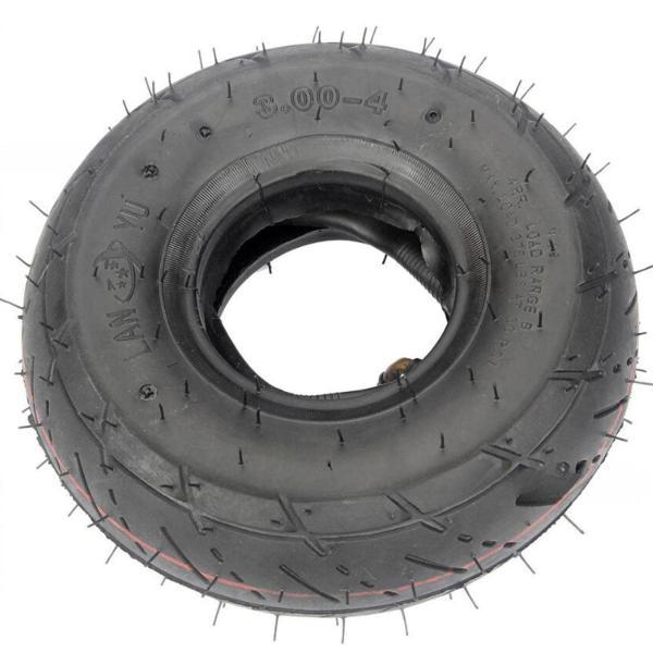 説明:[高級素材]: 3.00-4 タイヤとインナーチューブはゴム製で.長期間の使用と耐摩耗性を保証します. [多用途]: このタイヤは.小型ミニスクーター.チョッパー.E325.ゴーカートに最適です.芝刈り機/トラクター.ハンドトラック....