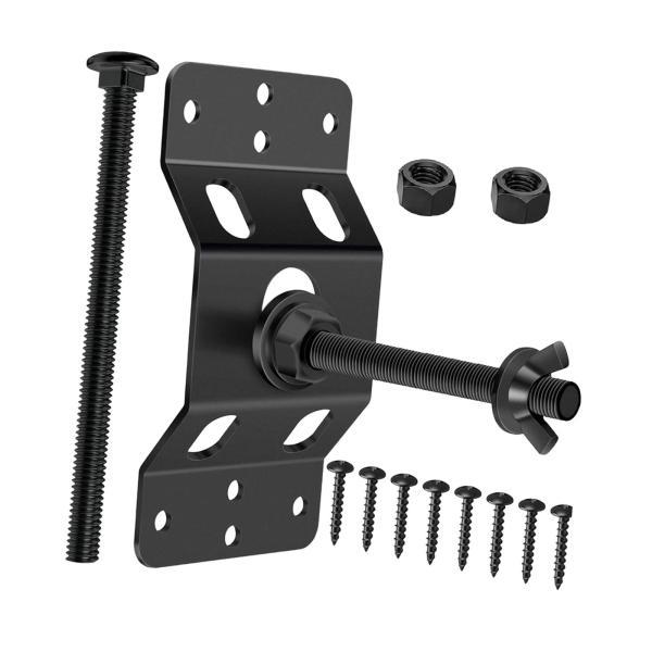 説明: [スチール]: スペアタイヤマウントは耐熱性と変形防止のためにスチール製です. [壁掛け設計]: 密閉型トレーラースペアタイヤホルダーの壁掛け設計により.車内のスペースを節約し.様々なサイズのスペアタイヤを収納できます. [簡単な取...