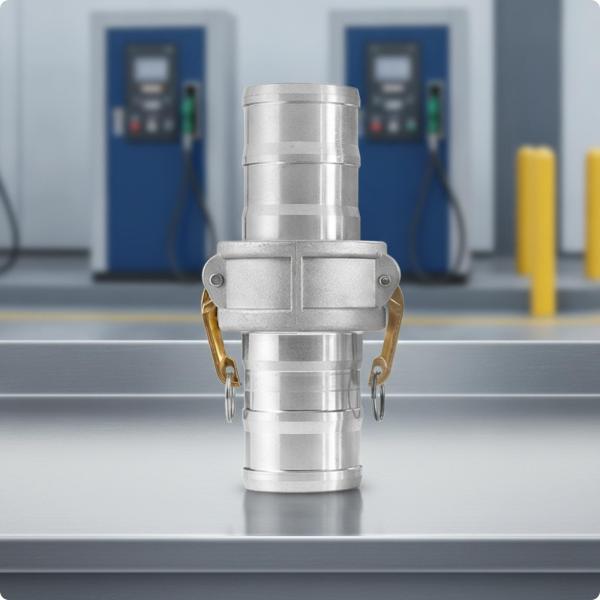 【製品概要】: 給油設備や配管システムにおいて、ホースやパイプを迅速かつ確実に接続するための軽金属製カム固定継手です。【機能】: 工具を使用することなく一触式ッチで着脱が可能なクイックコネクト機構を採用しており、作業効率を大幅に向上させます...